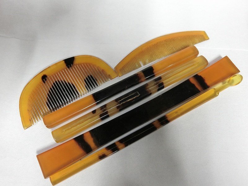 A4481 戦前 本鼈甲 櫛 笄 6点 計63g 古道具(かんざし)｜売買されたオークション情報、yahooの商品情報をアーカイブ公開 ...