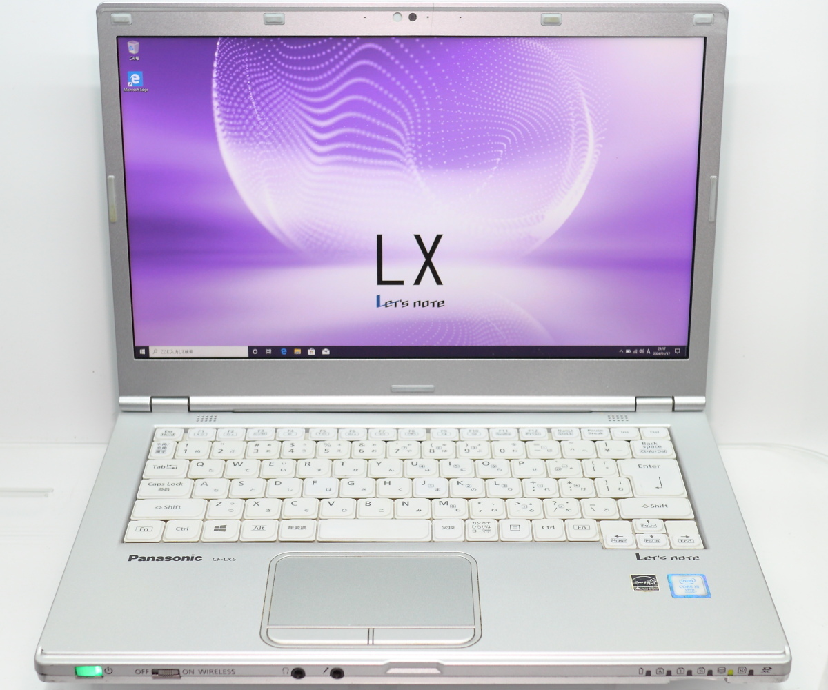 Panasonic Let's note LX5 CF-LX5PDT5S/Core i5-6300U/4GBメモリ/HDD320GB/Full ...