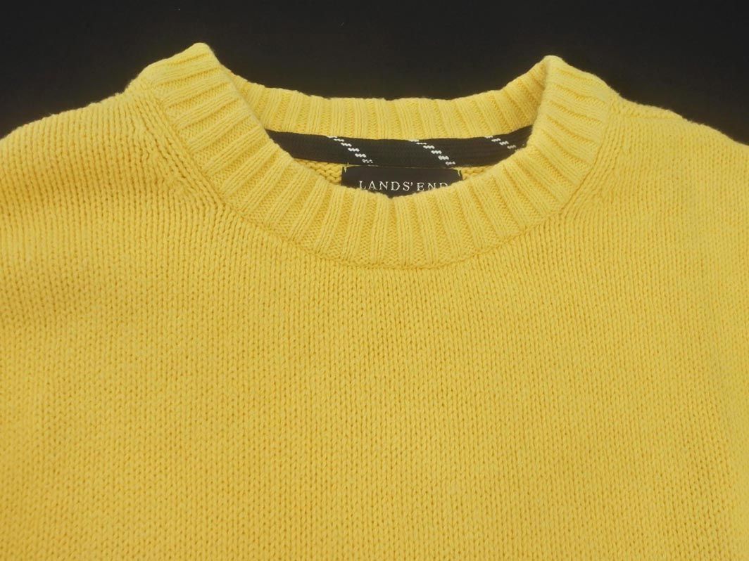 LANDS’ END ランズエンド ニット セーター sizeM/黄 eab8 メンズ(Mサイズ)｜売買されたオークション情報、yahooの ...