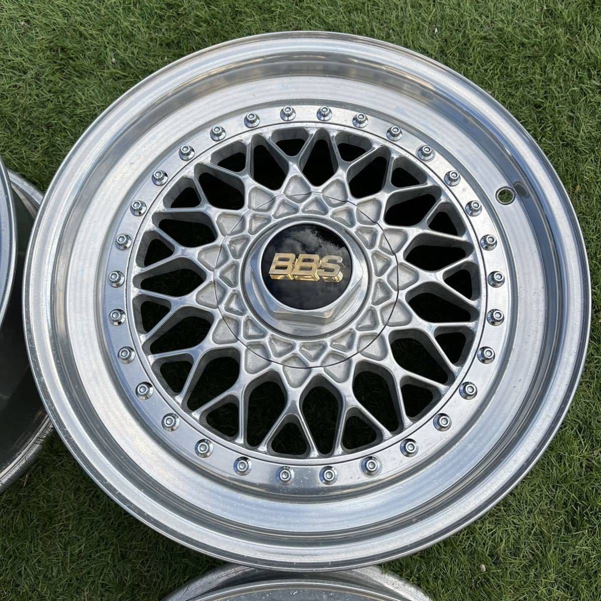 BBS RS003 16in 7J +25 4穴 PCD100 BMW E30 MINI ゴルフ シビック フィット ロードスター NA NB ...