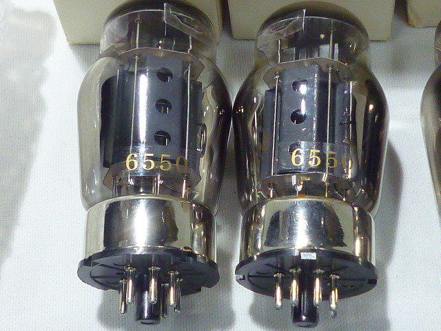 真空管 6550 CHINA製 4本 現状(真空管)｜売買されたオークション情報、yahooの商品情報をアーカイブ公開 - オークファン ...