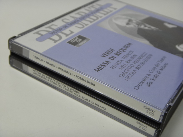 511 2CD Verdi - Renata Tebaldi Nell Rankin Giacinto Prandelli Nicola ...