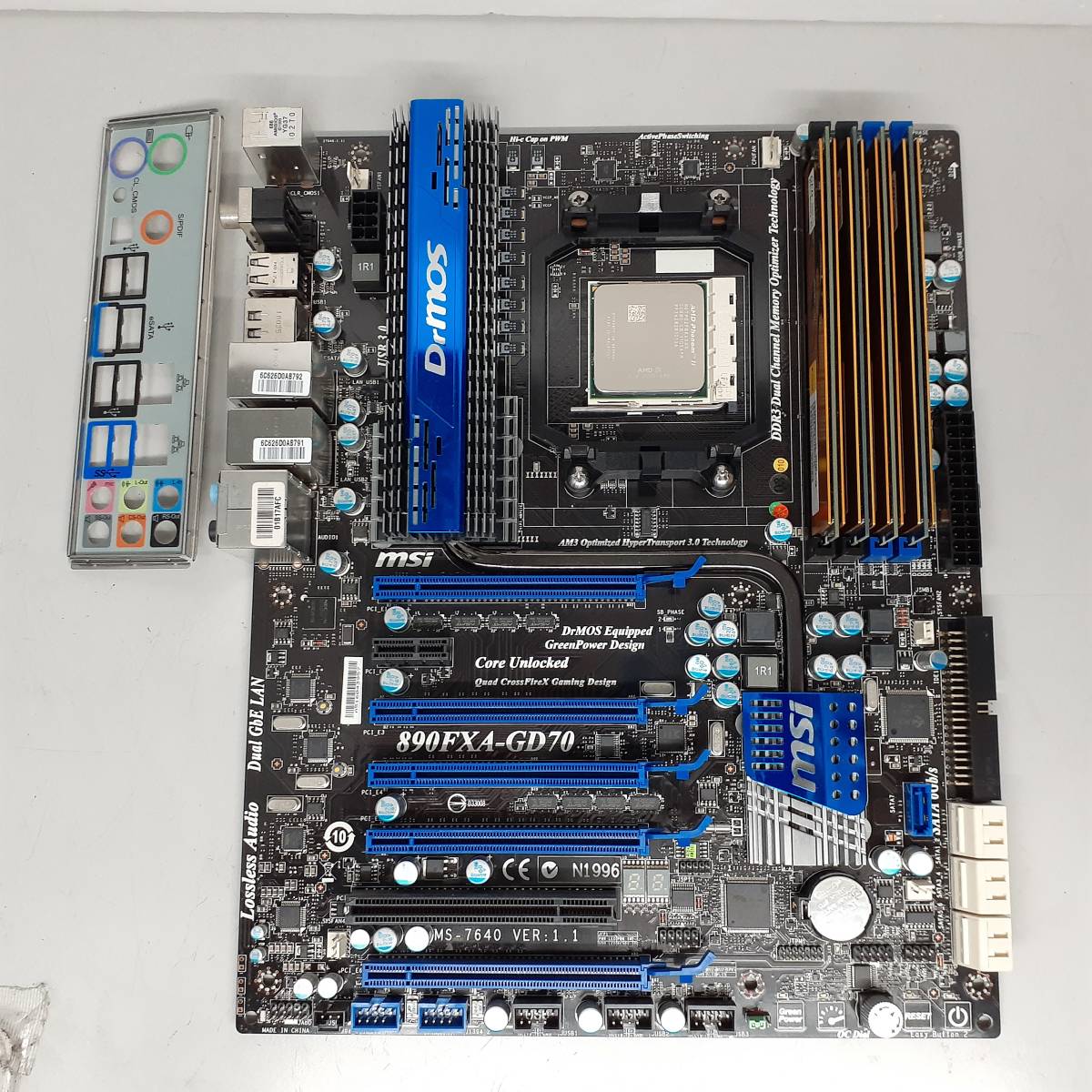 MSI 890FXA-GD70 AMD Soket AM3 CPU メモリ16GB付属 実働品(MSI)｜売買されたオークション情報 ...