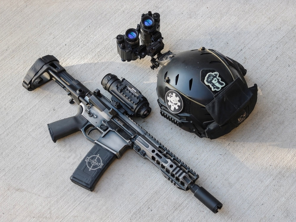 実物 FLIR PTS 233 320x256 60Hz 小型サーマル Titanium レバー Trijicon Leupold PEQ ...