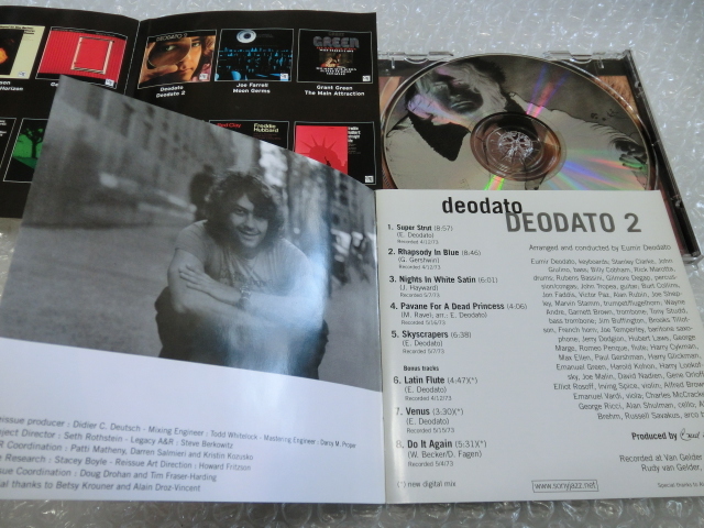 即CD Eumir Deodato リマスター盤 ボートラ3曲 エウミール デオダート Stanley Clarke Hubert Laws ...