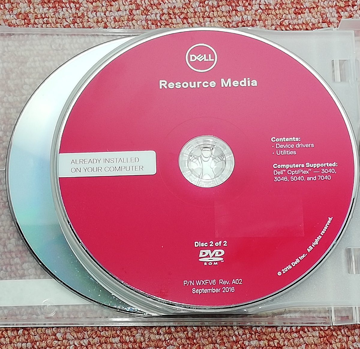 DELL Operating System DVD Windows 10 Pro 64-bit Windows 7 Prof SP1 32 ...