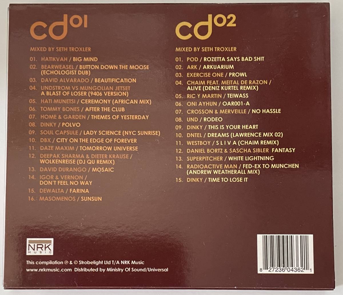 House Seth Troxler-The Lab 03 盤質良好 検 Dub Techno/minimal/Carl Craig ...
