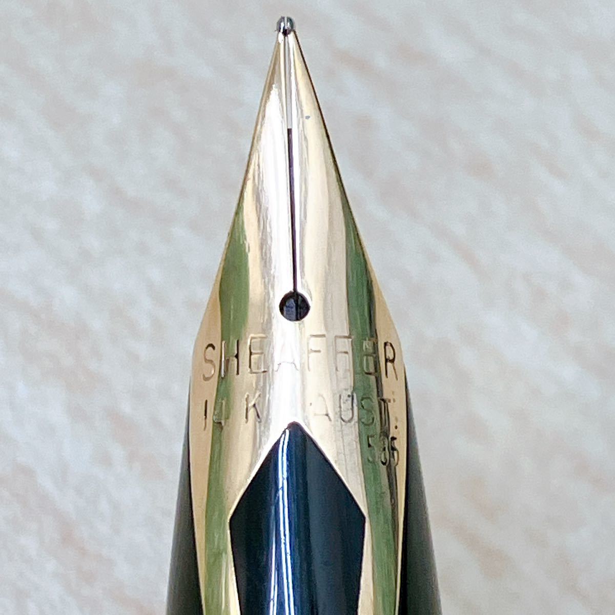 万年筆 SHEAFER ペン先14K AUST 585 GOLD ELECTROPLATED 管3089 シェーファー(シェーファー)｜売買さ ...