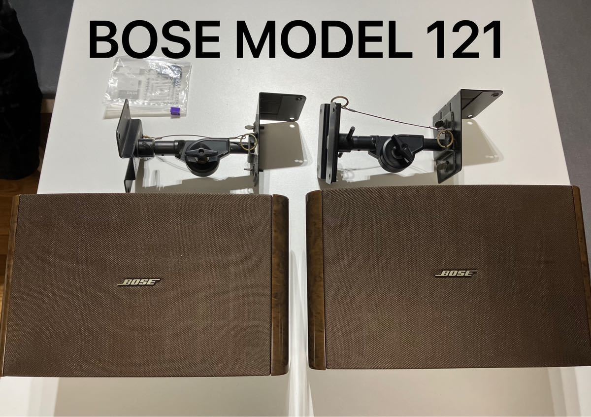 BOSE ボーズ MODEL 121 壁取り付け器具付き オーディオ機器 スピーカー(スピーカー本体)｜売買されたオークション情報、yahoo ...