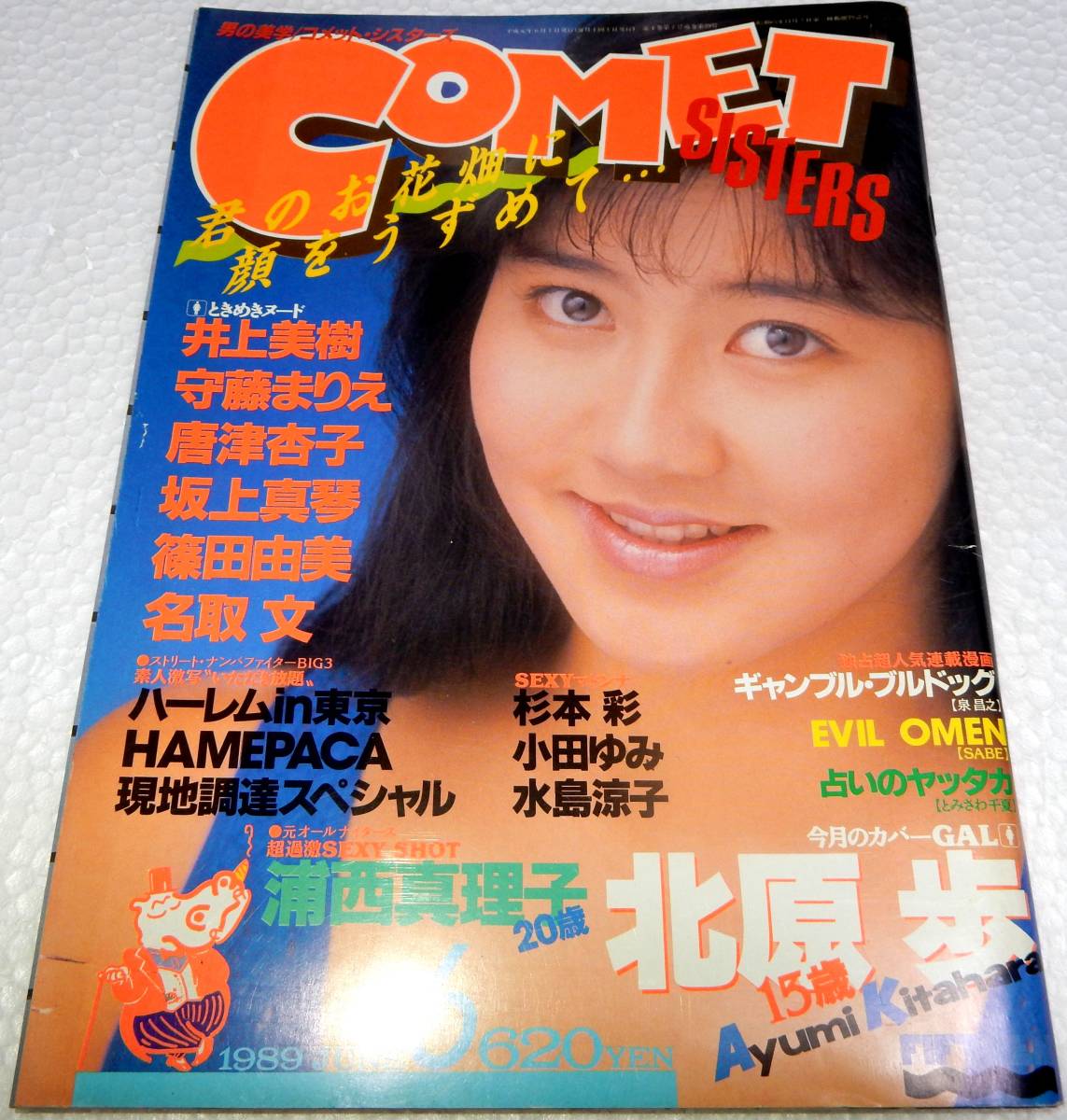 COMET SISTERS コメットシスターズ 1989年6月 白夜書房 検索用:ブルマ パンチラ チア アンスコ 素人 アクション系(その他 ...