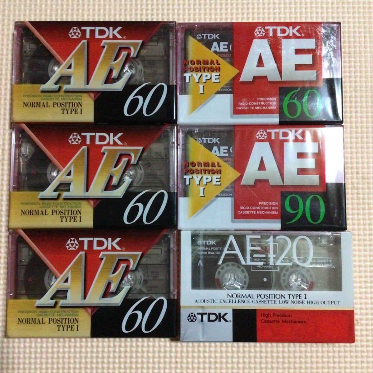 TDK AE 60x4.90.120 ノーマルポジション カセットテープ(記録媒体)｜売買されたオークション情報、yahooの商品情報を ...