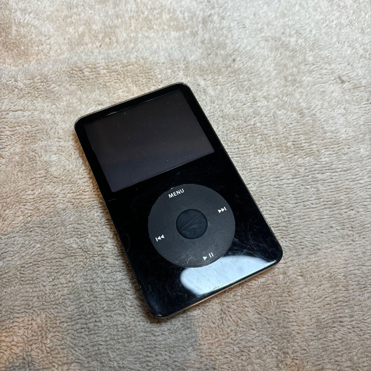 ジャンク アップル A1136 iPod classic Apple ブラック 黒 第5世代 30GB アイポッド クラシック 2023602 ...