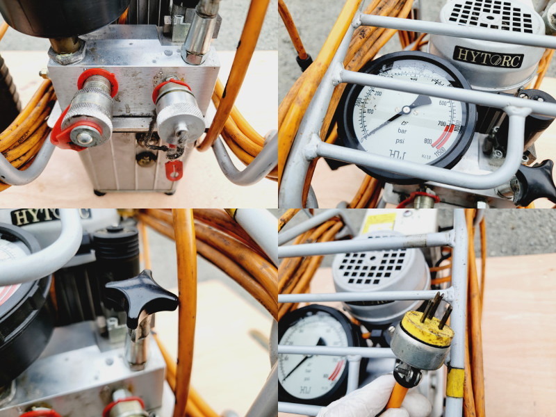 姫路 HYTORC MSST100 油圧ポンプ HY-3MXT HY-1MXT XLCT-2 トルクレンチ み ハイトーク 油圧レンチ 引取 ...