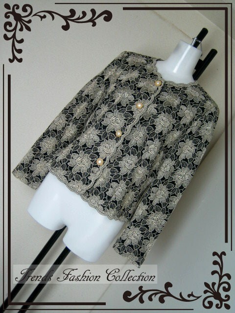 Plata プラタ 13号サイズ ラメ混合 ジャケット(ジャケット、上着)｜売買されたオークション情報、yahooの商品情報をアーカイブ公開 - オークファン（aucfan.com）