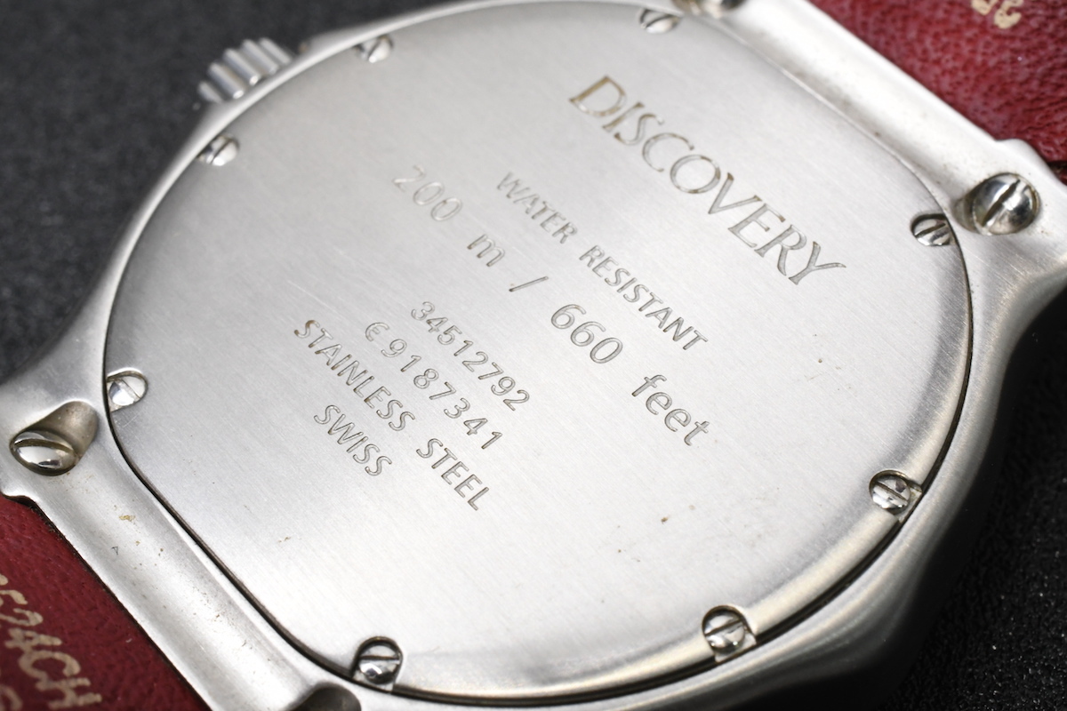 動作未確認 外観 EBEL DISCOVERY Ref：E9187341 エベル ディスカバリー クォーツ レッド 箱 保証書付 21933(エベル)｜売買されたオークション情報、yahooの ...