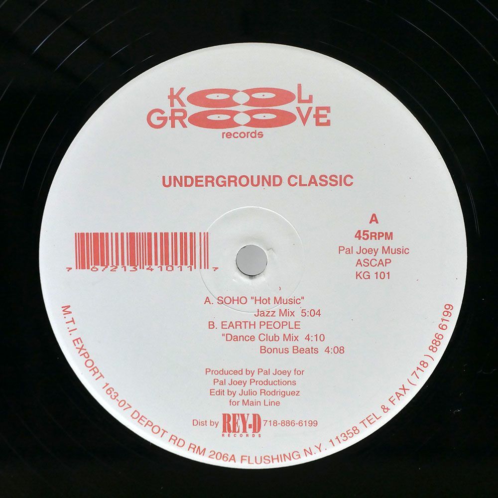 米 SO-HO/UNDERGROUND CLASSIC/KOOL GROOVE KG101 12(ハウス)｜売買されたオークション情報、yahooの商品情報をアーカイブ公開 - オークファン ...