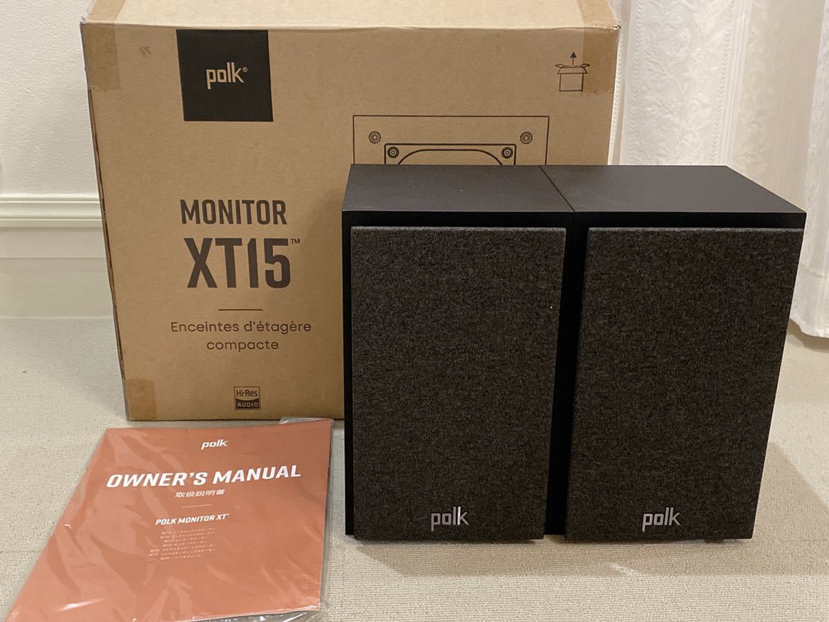 Polk Monitor XT15 ポークオーディオ ブックシェルフ ペア 音響(その他)｜売買されたオークション情報、yahooの商品情報をアーカイブ公開 - オークファン（aucfan.com）