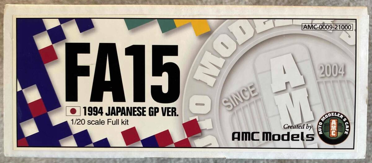 AMC 1/20 フットワーク FA15 1994 JAPANESE GP 未組立て品(フォーミュラ)｜売買されたオークション情報、yahoo ...