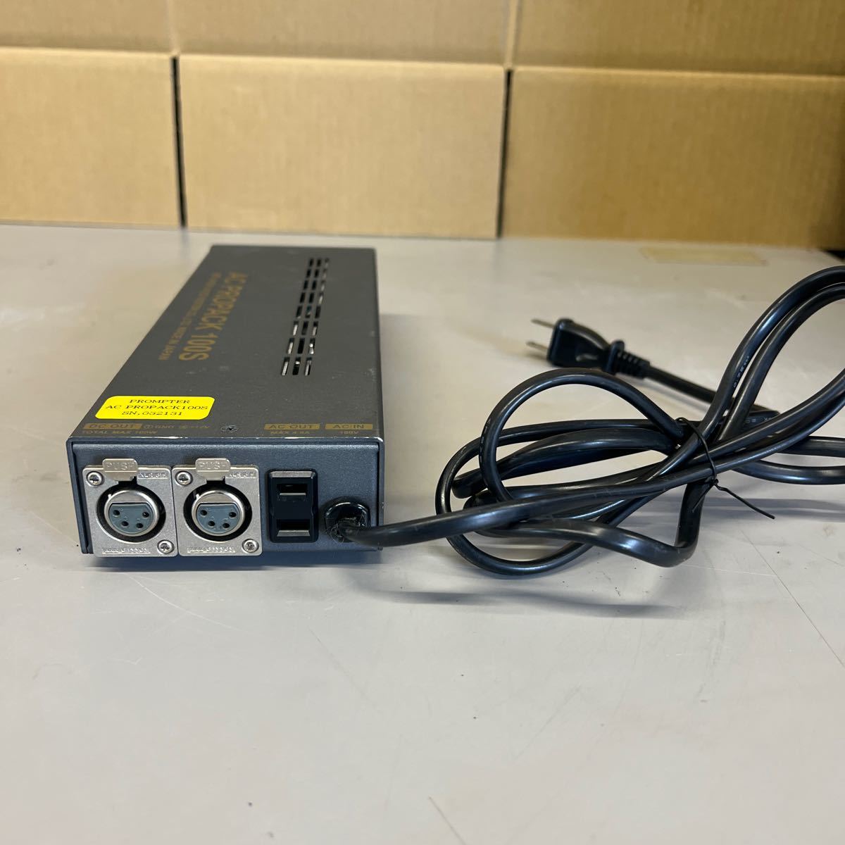 PROTECH 据置型AC電源 AC PROPACK 100S PRO-100S 現状出品(プロ用、業務用)｜売買されたオークション情報 ...