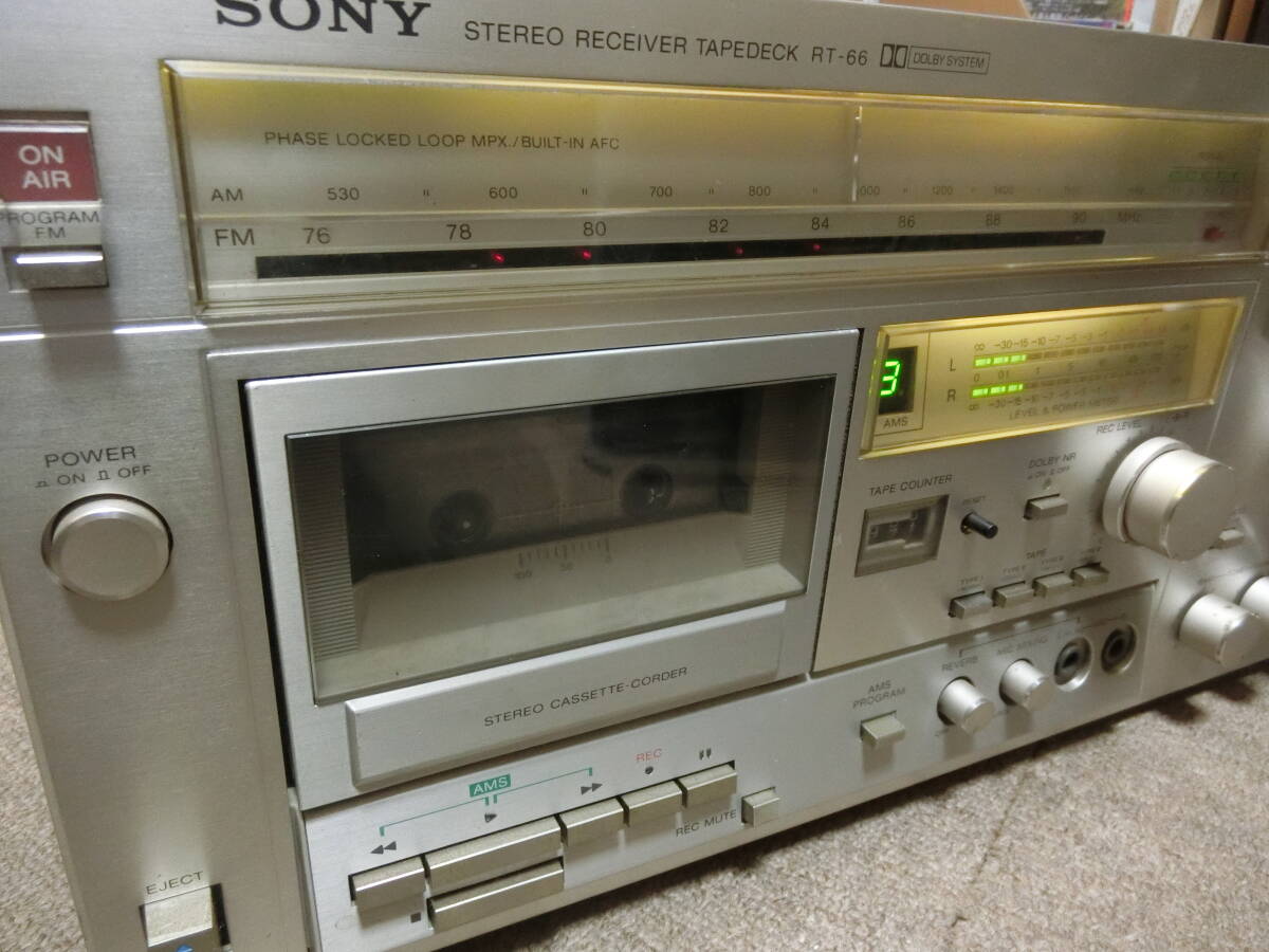 SONY ソニー ステレオ レシーバーデッキ RT-66 ジャンク(システムコンポ)｜売買されたオークション情報、yahooの商品情報をアーカイブ公開 - オークファン（aucfan.com）