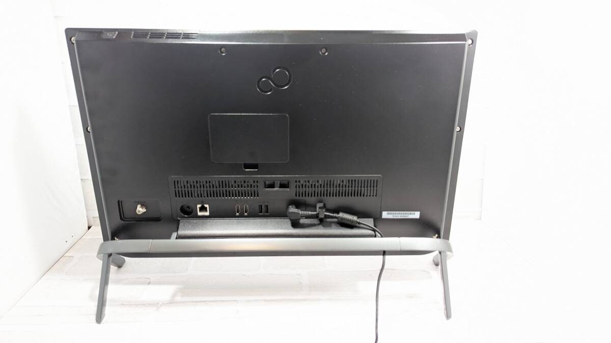1円開始 FUJITSU FMV ESPRIMO FH7 F3 23.8インチ FHD 一体型 ブルーレイ対応 PC Gen i7 11世代 ...