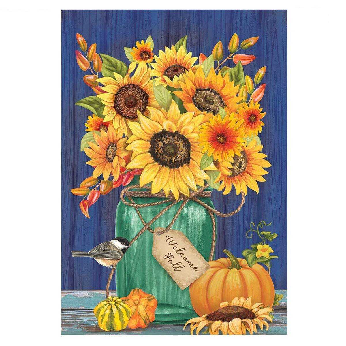 クロスステッチ ひまわり 花 クロスステッチキット インテリア 手芸 刺繍 刺繍キット 11ct(作成キット)｜売買されたオークション情報、yahooの商品情報をアーカイブ公開 ...