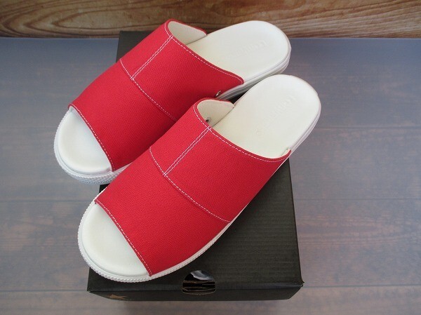 27cm 赤 レッド コンバース キャンバス サンダル CONVERSE CV SANDAL CANVAS(27.0cm)｜売買されたオークション情報、yahooの商品情報をアーカイブ公開 ...