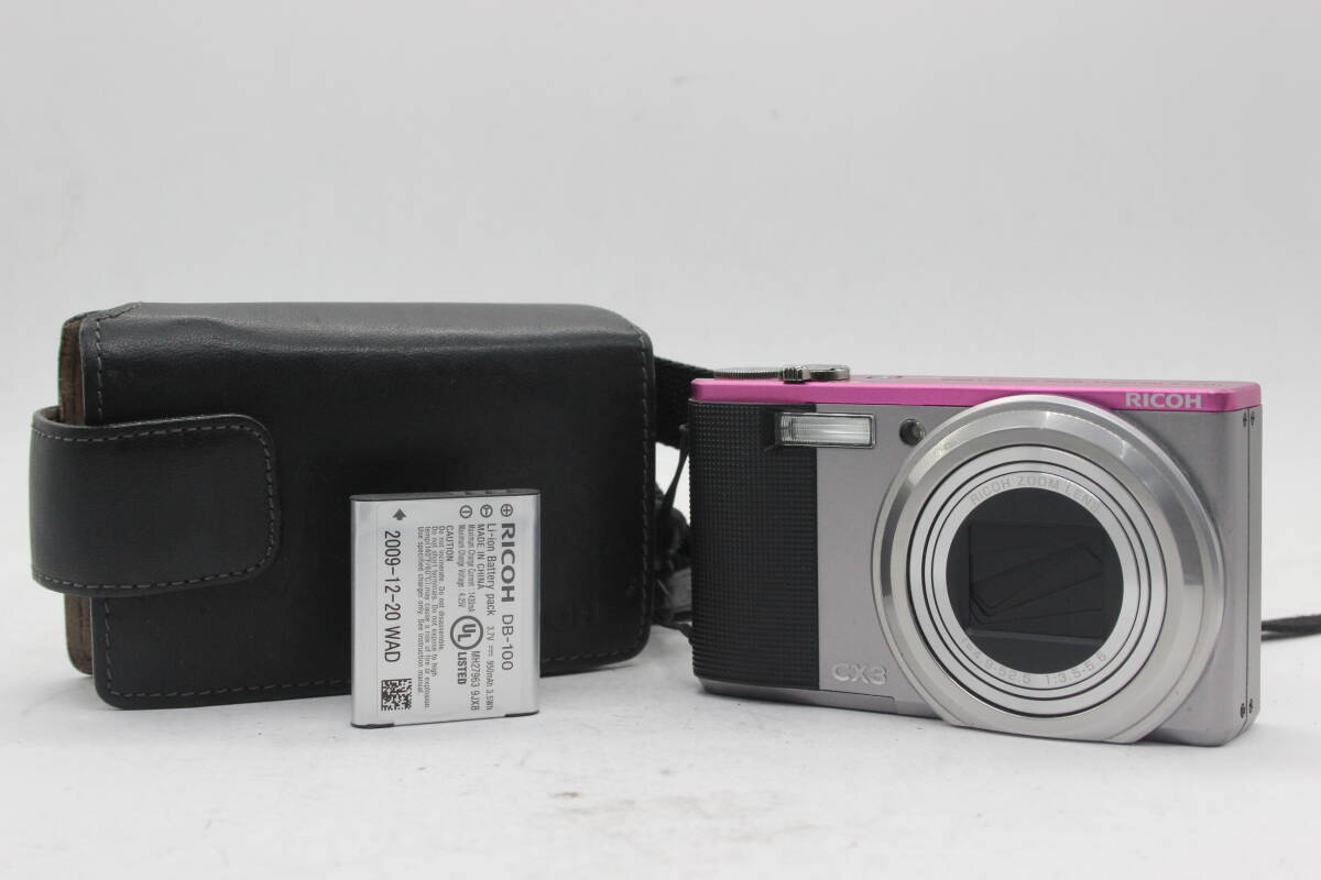 返品保証 リコー Ricoh CX3 10.7x ケース バッテリー付き コンパクトデジタルカメラ s9430(リコー)｜売買された ...