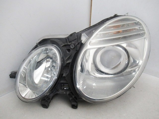 有 MercedesBenz ベンツ Eクラス W211 後期 純正 左 ヘッドライト HID バラスト付き A2118205161 ...