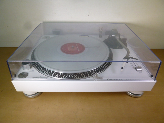 Pioneer PLX-500-W ターンテーブル レコードプレーヤー 音響機材 パイオニア PLX-500 現状 DJ 管理番号1 ...