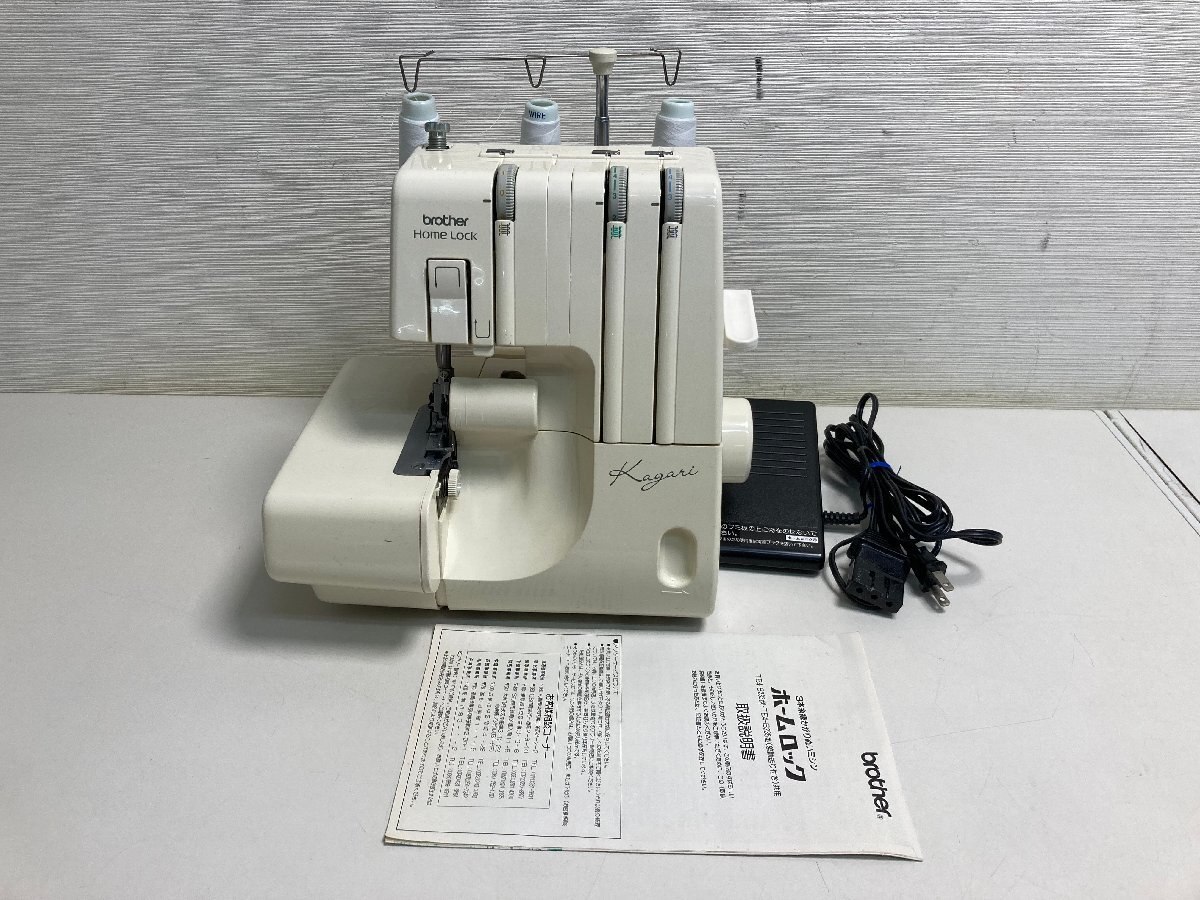 99-04-8414 品 brother ブラザー Home Lock ミシン TE4-B233 ロックミシン フットスイッチ(ブラザー ...