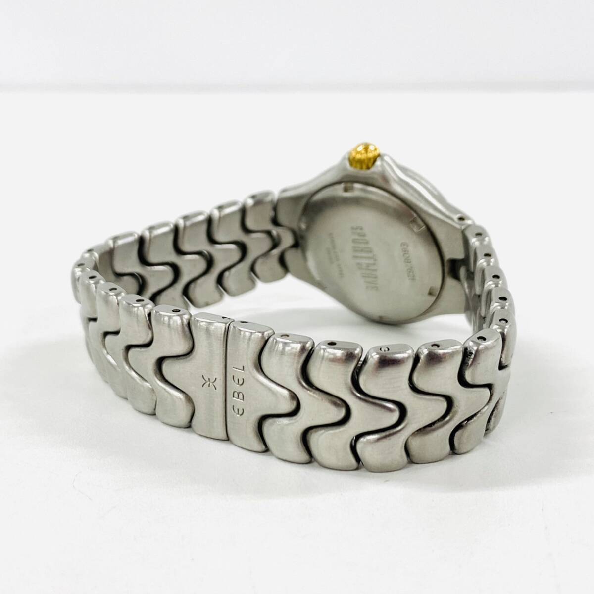 P248-Z13-142 EBEL エベル SPORTS WAVE スポーツウェーブ E6087621 クオーツ レディース 腕時計 アナログ ...