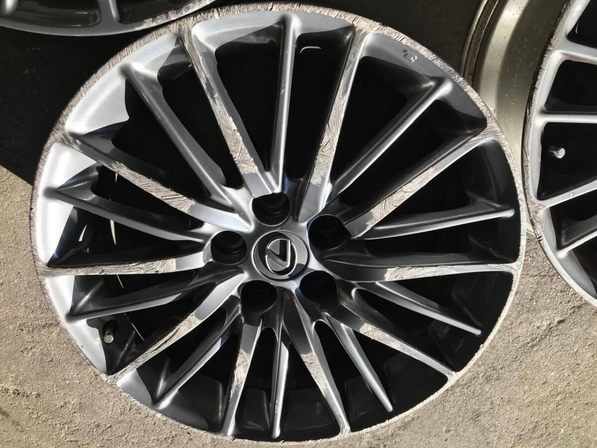 レクサス LEXUS LS460 LS600 Fスポーツ 純正 BBS 19インチ アルミホイール 5穴 PCD120 8J +35(5穴 ...