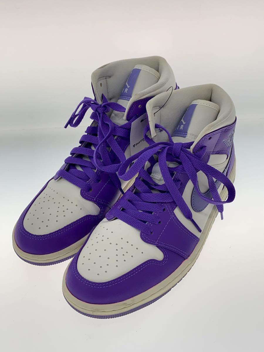 NIKE WMNS Air Jordan 1 Mid Action/ハイカットスニーカー/25.5cm/BQ6472-504(25.5cm ...