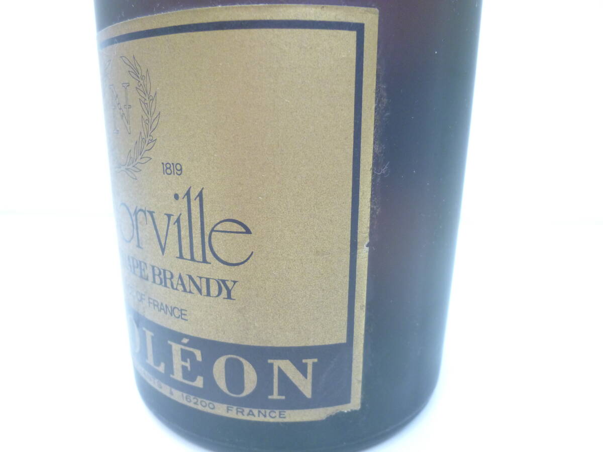 14337 酒祭 洋酒祭 ル ドーヴィル ナポレオン 700ml 40度 未開栓 ブランデー L.Dorville NAPOLEON コレクター放出品 長期自宅保管品(その他)｜売買された ...