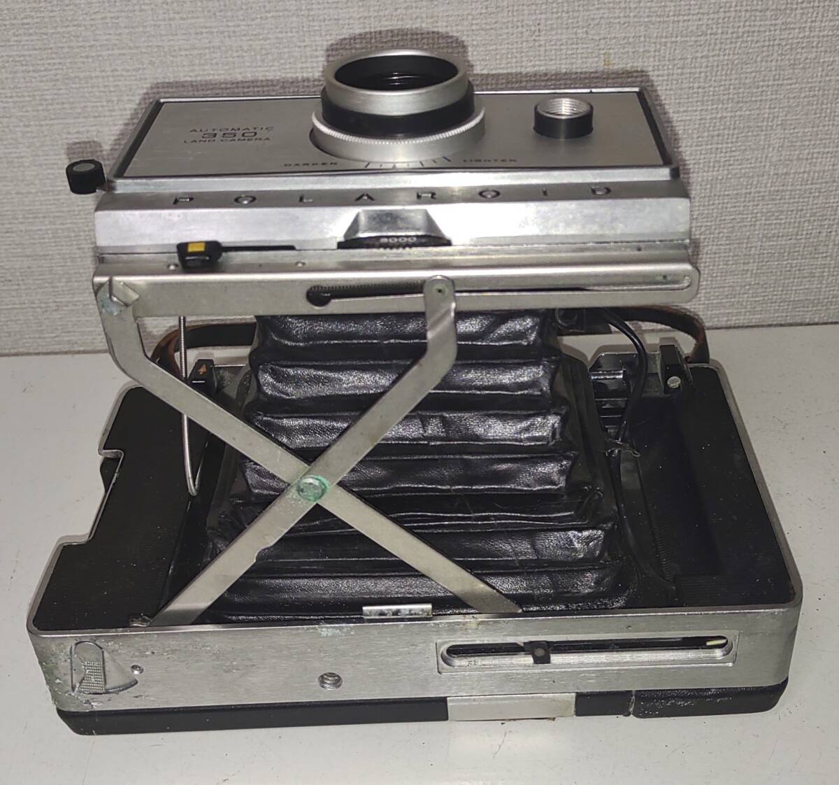 POLAROID AUTOMATIC 350 LAND CAMERA ポラロイド インスタントカメラ 昭和レトロ ジャンク品(インスタント ...