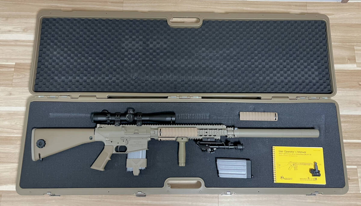 VFC KAC M110 SASS GBBR SR-25 SR25 MK11 M14 EBR M4 GHK MK14 MK17 SCAR H MK18 M24 MTR G28 M40 マルイ ...