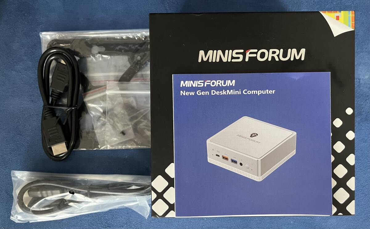 Windows10 小型パソコン MINISFORUM DeskMini UM300 ミニPC AMD Ryzen3 3300U クアッドコア ...