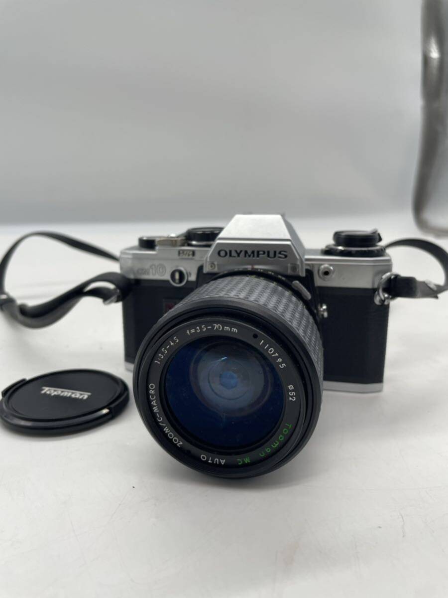 OLYMPUS OM-10フィルムカメラ LENS TOPMAN MC AUTO ZOOM MACRO 1:3.5-4.5 f=35-70 ...