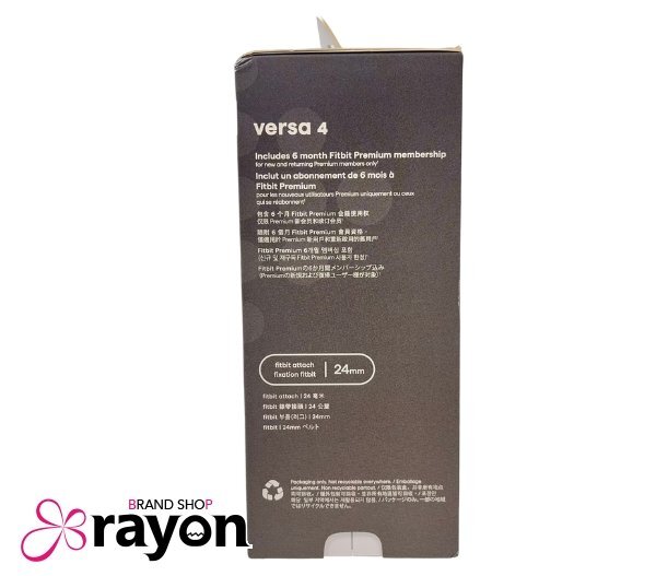 1円 START フィットビット versa4 ヴァーサ4 スマートウォッチ ブラック 腕時計 FB523BKBK-FRCJK Nランク RAYON(スマートウォッチ本体)｜売買された ...