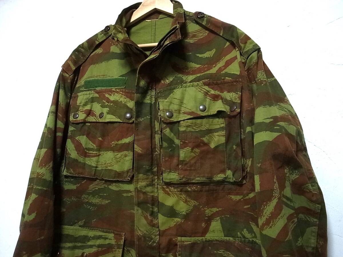 50s French Army フランス軍 TAP47 パラシュート部隊 リザードカモ ジャケット/ビンテージ40s60s フレンチアーミー ...