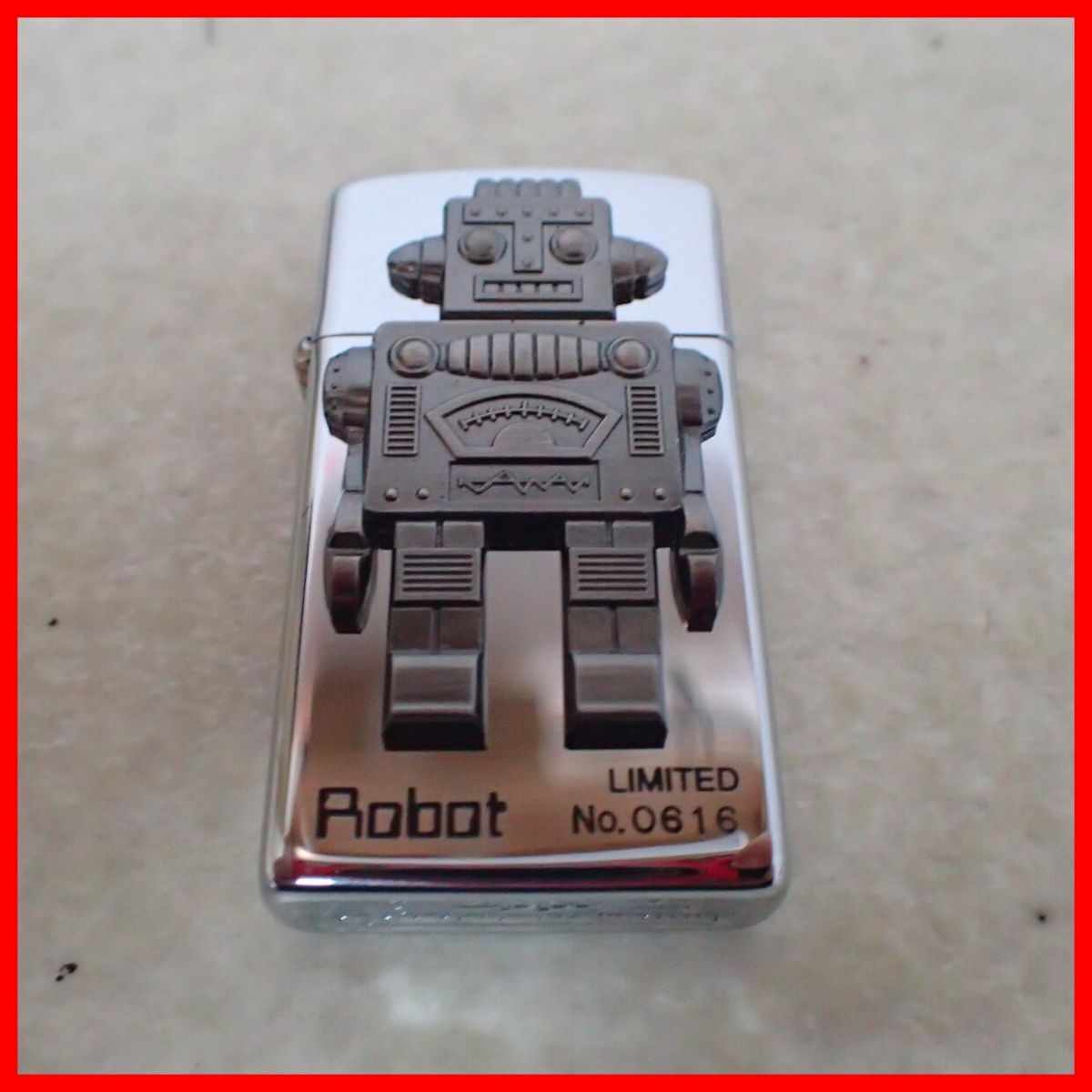 ZIPPO Robot ロボット LIMITED No.0616 ジッポー ライター ヴィンテージ PP(その他)｜売買されたオークション情報、yahooの商品情報をアーカイブ公開 ...