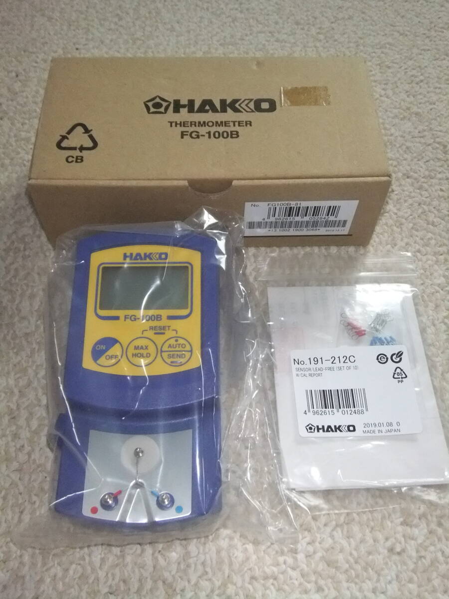 超 お得 安 白光 HAKKO こて先温度計 FG-100B 交換センサーの いりませんか(その他)｜売買されたオークション情報、yahooの ...