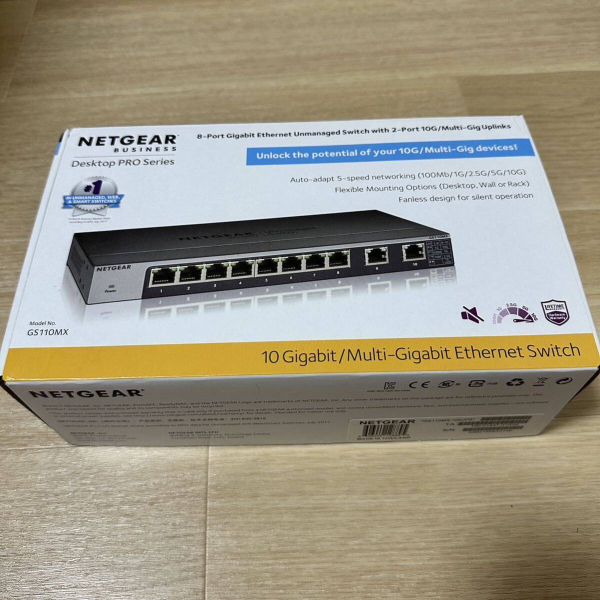 NETGEAR 8ポート スイッチングハブ GS110MX 10ge(イーサネットハブ)｜売買されたオークション情報、yahooの商品情報を ...