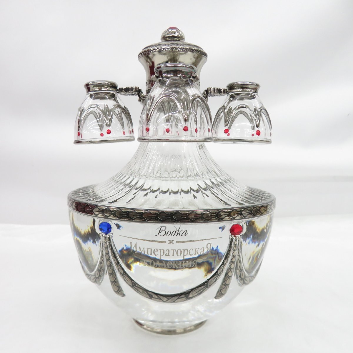 未開栓 LADOGA ラドガ インペリアルコレクション シルバー ウォッカ スピリッツ 700ml 40% 箱/冊子/グラス付 11683179 1005(ウォッカ)｜売買されたオークション ...