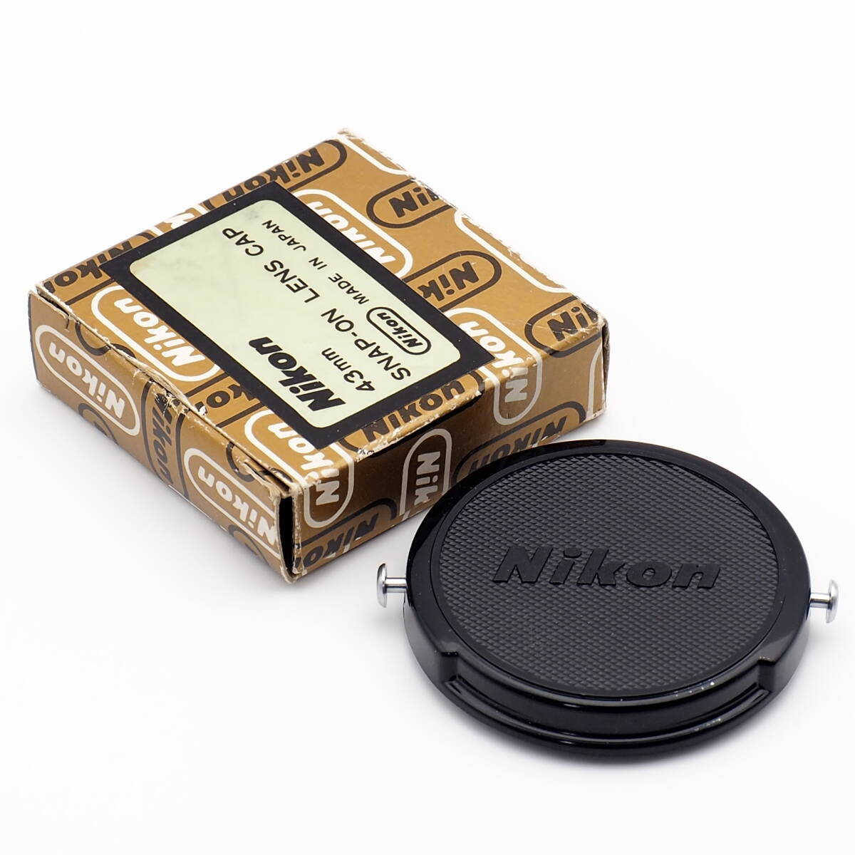 Nikon 43mm SNAP-ON LENS CAP 元箱入り 新型 Nikon 表記タイプ for NIKKOR S & L39 ...