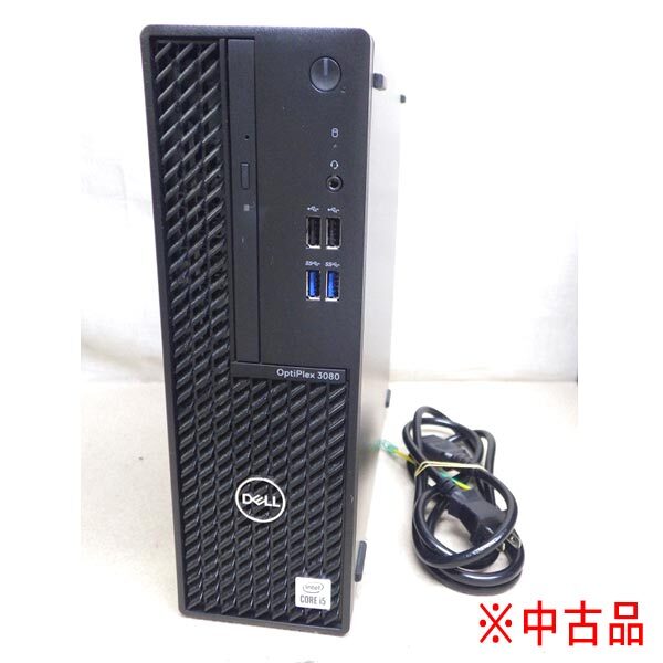 送料300円 税込 zz454 DELL デスクトップPC OptiPlex 3080 Win11Pro/Core i5-10500@3 ...