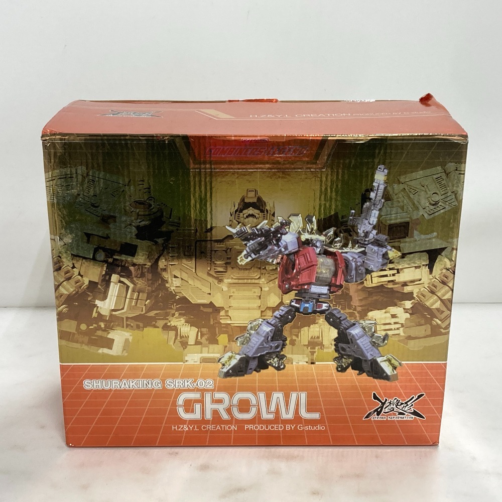 02w08856 1円~ G-Creation Shuraking SRK-02 GROWL COMBINERS LEGEND 変形ロボット ...