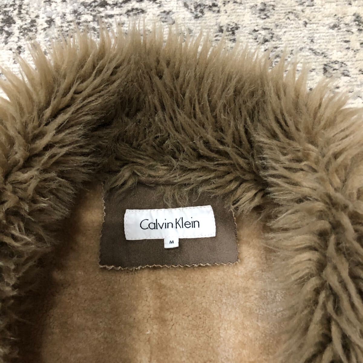 Calvin klein fur mouton coat undercover L.G.B dior rick owens helmut lang prada junya watanabe ...