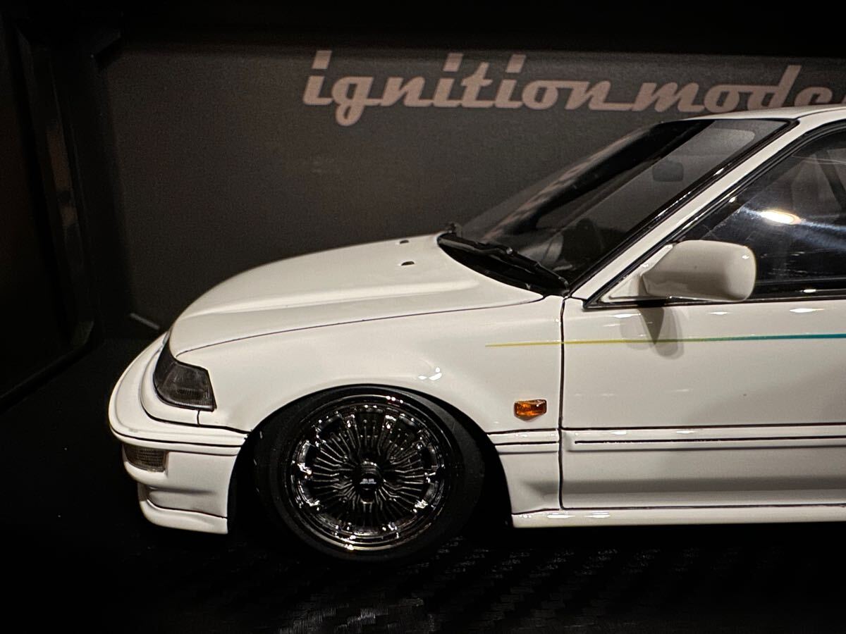 1/18 IG3122 Honda CIVIC EF9 SiR White イグニッションモデル ignition model ホンダ シビック グランド KANJO 環状 VTEC ...